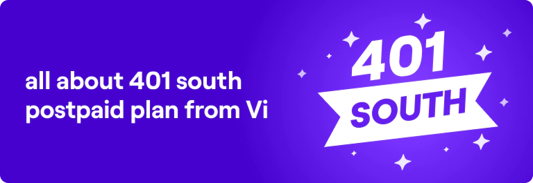 Vi 451 South Postpaid Plan with SunNXT Premium Subscription for 1 Year