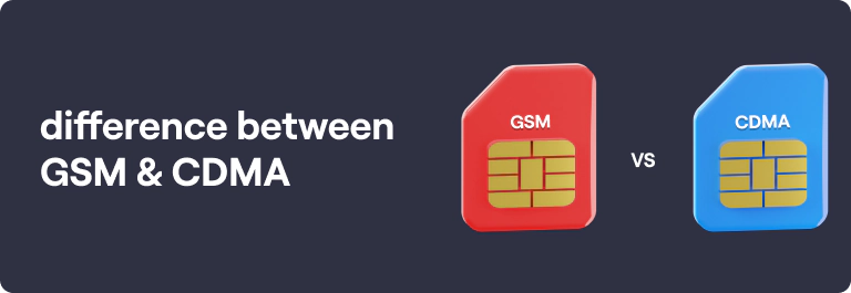 Difference Between GSM & CDMA | Vi Blog Difference Between GSM & CDMA | Vi Blog